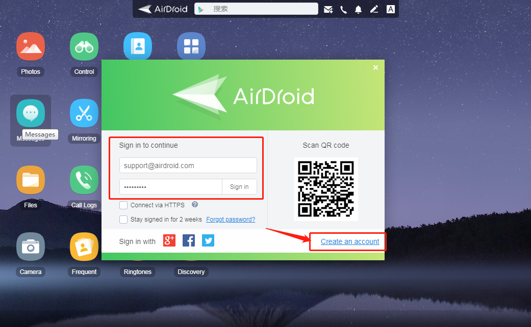 AirDroid Personal Web Client Overview – AirDroid Support Center