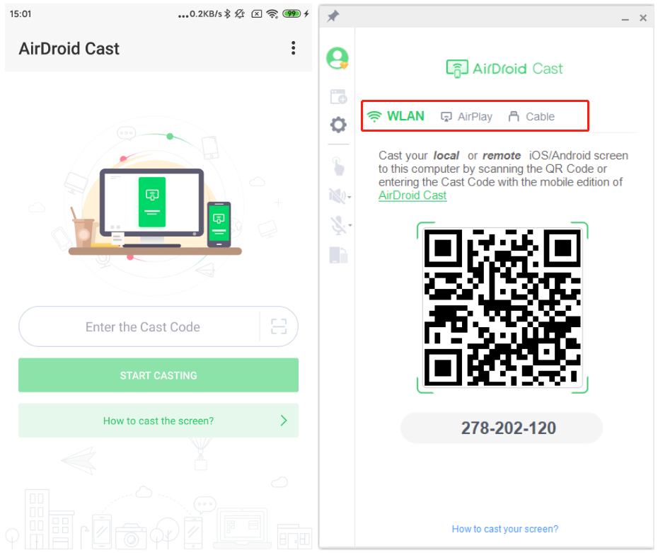 How to mirror your mobile devices' screen to the computer with AirDroid ...